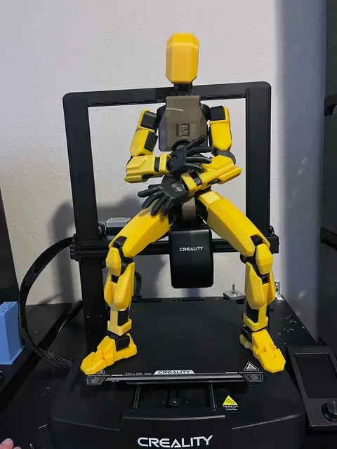 Make of DUMMY 13 Printable Jointed Figure (BETA FILES) by HB-3D ...