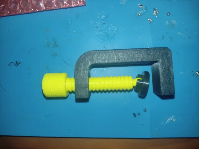 Make of G-Clamp fully printable without support. by Altair45 | Download ...