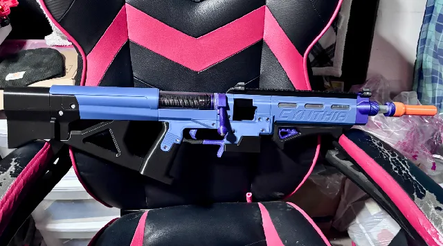 Make of Cynthia - Bolt Action Blaster (Nerf Homemade) by ...