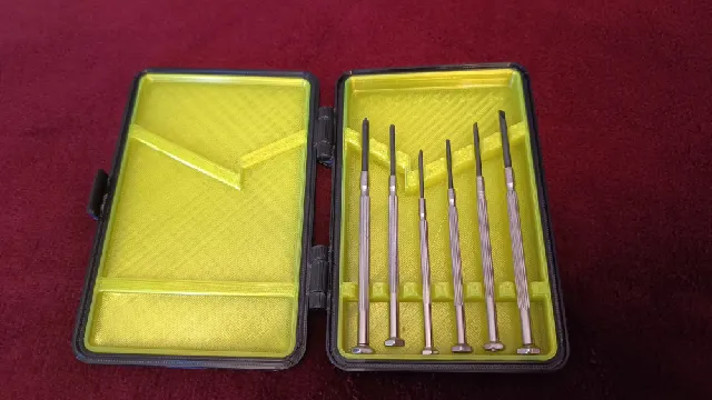 Make of Redesigned inserts for the Precision Screwdriver Case by TimATX ...