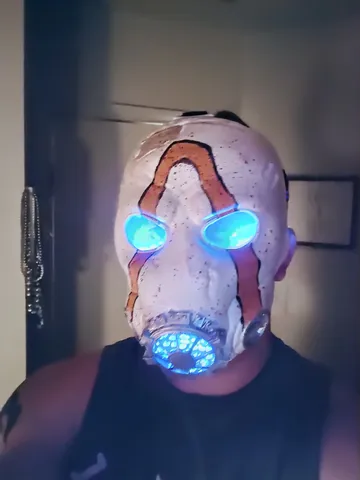 Borderlands 3 Psycho Mask by 3D Printing With Sam | Download free STL ...