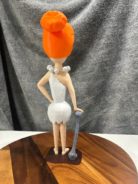 Make of Wilma Flintstone by Griff | Download free STL model ...