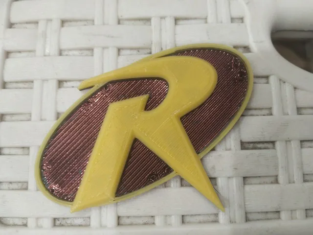 Make of Robin Logo Emblem Badge Symbol by Justs | Download free STL ...