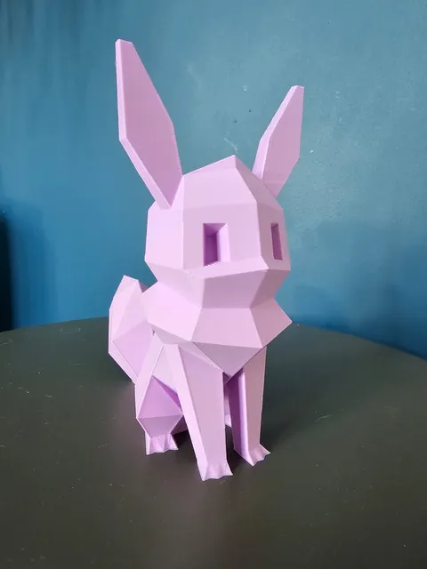 Make of Low-Poly Eevee by Alexecution | Download free STL model ...