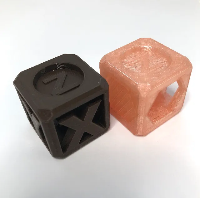 Make of Helix Test Cube / Filament Sample / XYZ Calibration by ...