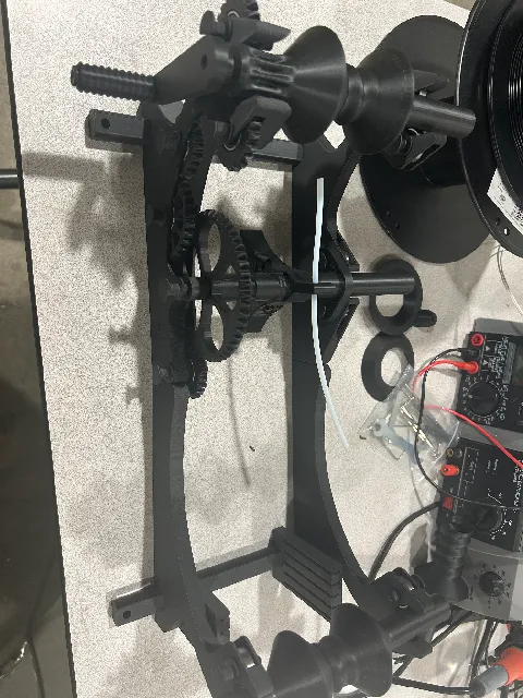 Make of Pastamatic - Filament Spool Winder for Bambu Lab X1C/P1P AMS ...