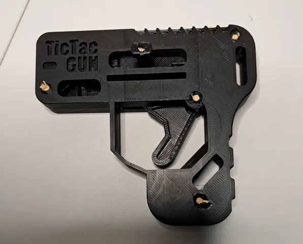 Tic Tac Gun by Lourdes Hernandez | Download free STL model | Printables.com