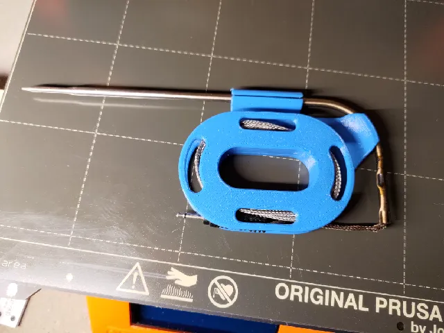 Make of BBQ temperature probe organizer by Saphir | Download free STL ...
