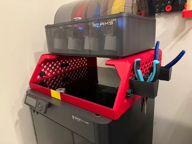 Make of V6 Update Bambu Lab Ultimate P1P P1S X1-C Riser+AMS Stand ...
