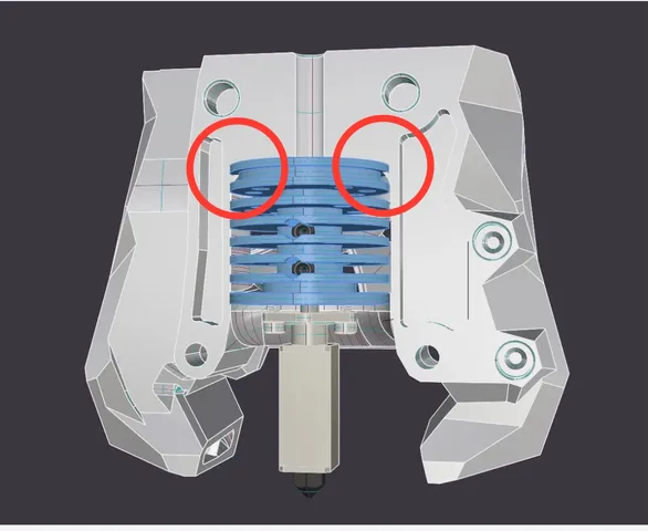 TZ v2 Hotend for Voron Stealth Burner - Bambu Style hotend with V6 ...