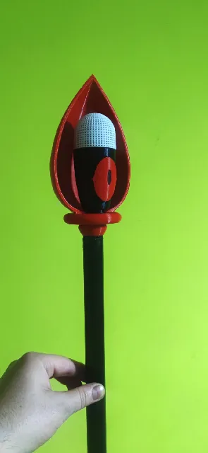 Make of Alastor's Staff - 4-Parts Threaded Pole, Collapsible and ...