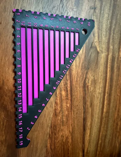 Make of Lego Ruler by dePrintinator | Download free STL model ...