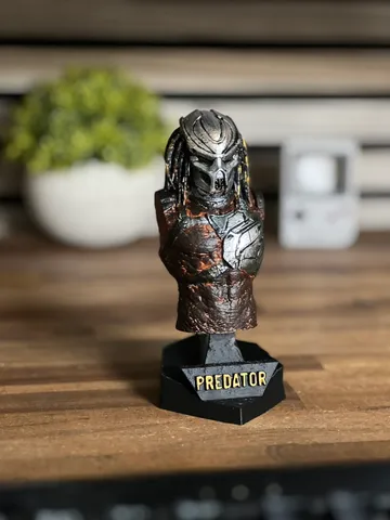 PREDATOR ULTRA-DETAILED SUPPORT-FREE BUST 3D MODEL by ...