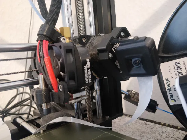 Make of Prusa Mini x-axis motor Raspberry Pi camera mount by Octo ...