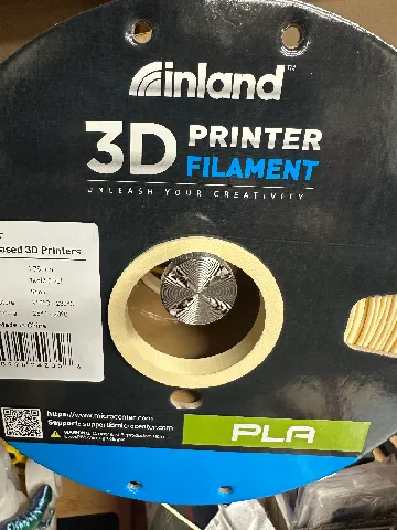 Inland Cardboard Spool Adapter by Donut | Download free STL model ...