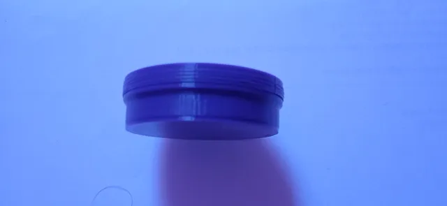 Make of Parametric OpenSCAD Round Container Jar with a screw lid by ...
