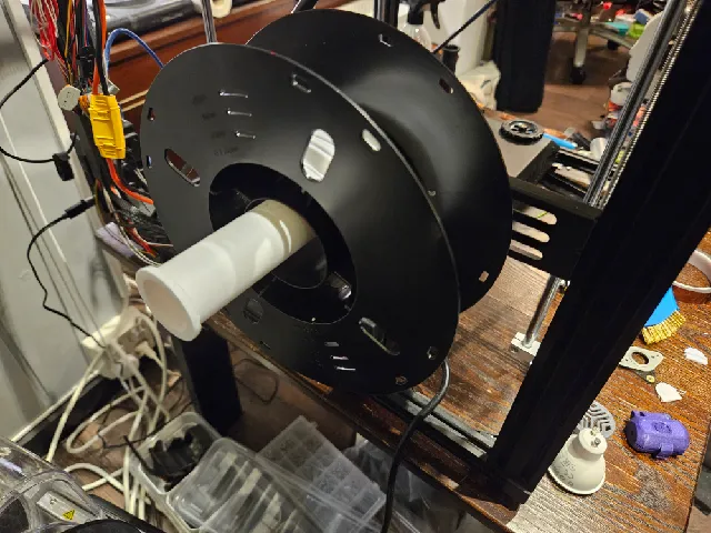 Make of Longer Original Ender 3 / Ender 5 Spool Holder + Nut by Chris ...