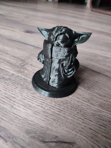 Baby Yoda Middle Finger by Mark Nerren | Download free STL model ...