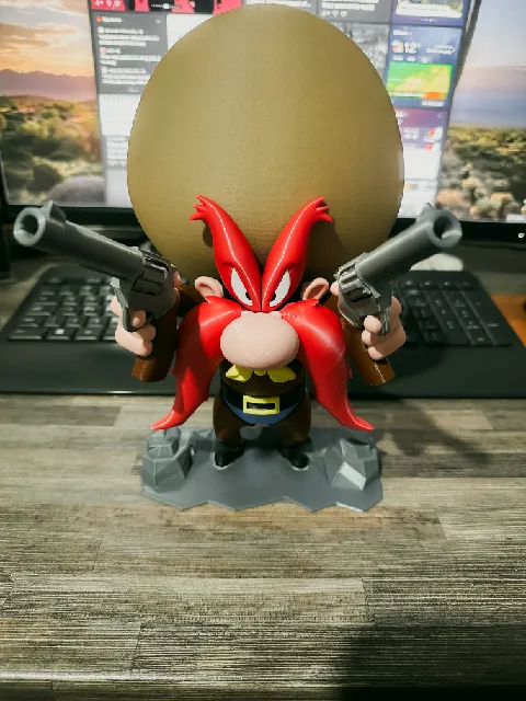 Make of Yosemite Sam by abasson | Download free STL model | Printables.com