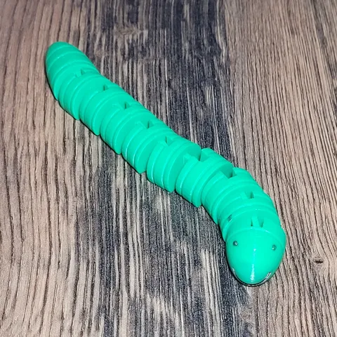 Articulated Fidget Worm by NeonBlack | Download free STL model ...