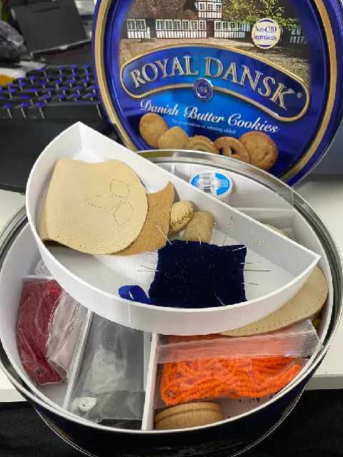 Make of Cookie Box Sewing Kit - Royal Dansk Danish Butter Cookies by ...