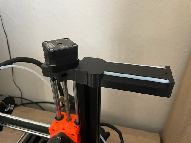 Prusa Mini - Simple 80mm Spool Holder with PTFE slider (remix) by Krez ...
