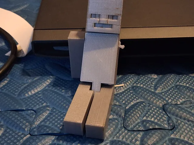 Minecraft Steve (articulated head, arms and legs) by Doggy25 | Download ...