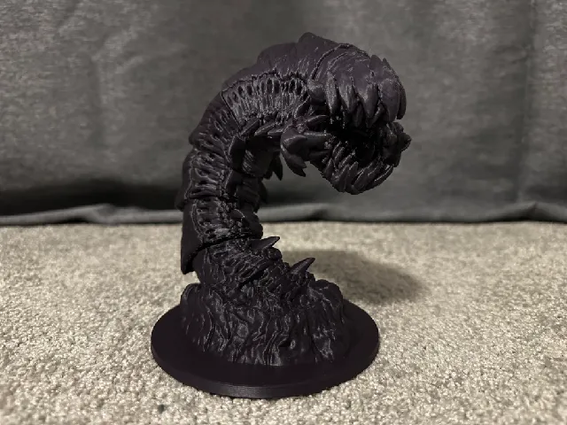 Make of Purple Worm by Rad Nerd Works | Download free STL model ...