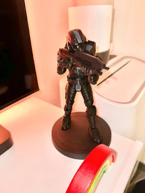Make of Master Chief Miniature by venca | Download free STL model ...