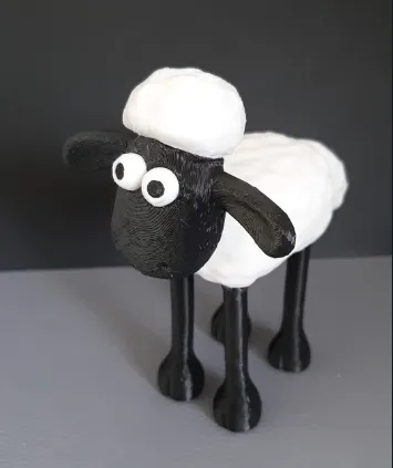 Shaun the sheep multicolour by ErdosNumber4 | Download free STL model ...