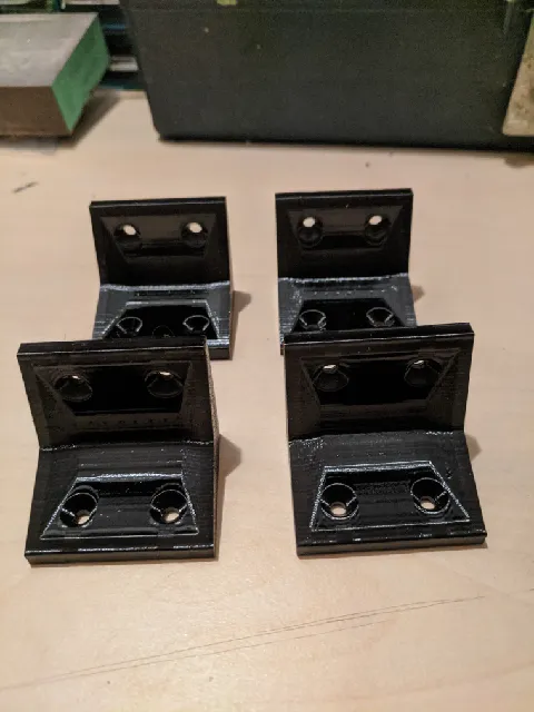 Make of Corner Bracket (optimized for 3D printing) by TauChi | Download ...
