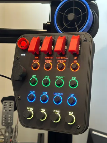 VI-296BB Simracing Button Box by VELOCITAS IMPERIUM | Download free STL ...