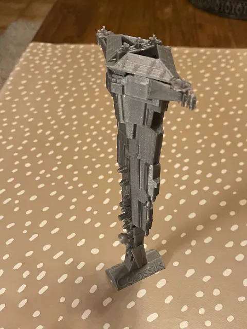 Make of Star Wars Colossus by Ron | Download free STL model ...