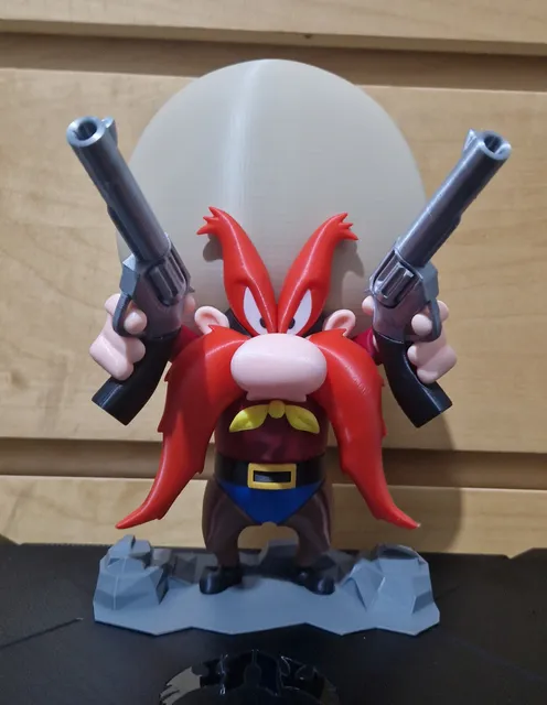Make of Yosemite Sam by Robbedrobo60 | Download free STL model ...