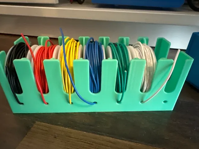 Wire Spool Organizer by smonteiro | Download free STL model ...