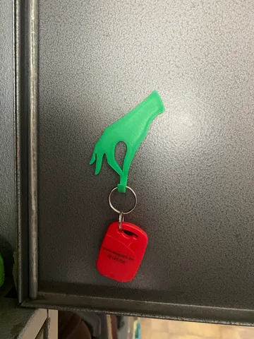 Hand with Pinched Fingers Wall Hook (swivel or stationary) by Twisty 3D ...