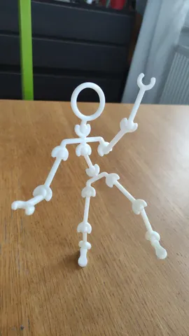 Articulated Posable Stickman by Lyl3 | Download free STL model ...