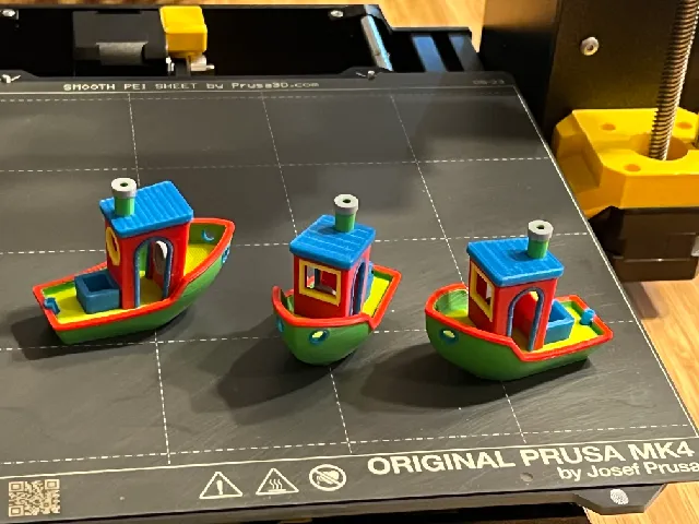 Make of 3D BENCHY (5 COLORS) by dteng | Download free STL model ...