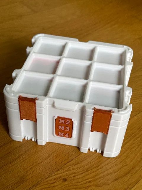 Make of Gridfinity Storage Box by Pred for PrusaMini by SchorschMaster ...