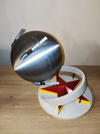 Sputnik Model 1/4 Scale by khattoum@yahoo.com | Download free STL model ...