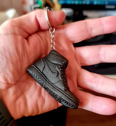 Nike Air Jordan Shoes Keychain by Art3Design | Download free STL model ...