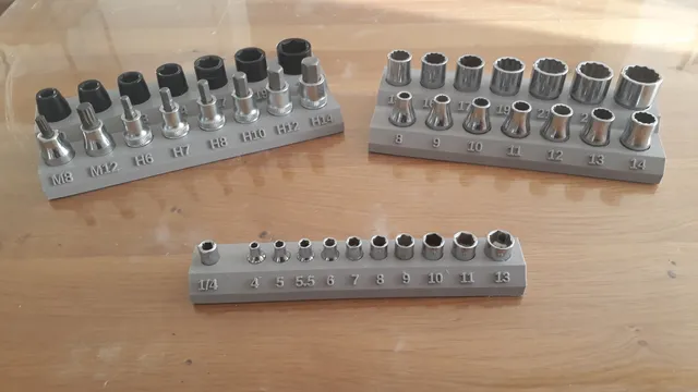Magnetic Socket Organiser - Parametric OpenSCAD by Michael | Download ...