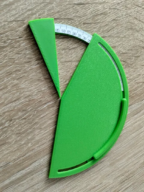 Make of ZeroPivot Protractor V2 by fymetool | Download free STL model ...