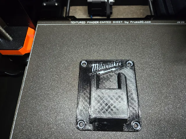 Milwaukee M18 tool holder by Daniel Rossong | Download free STL model ...