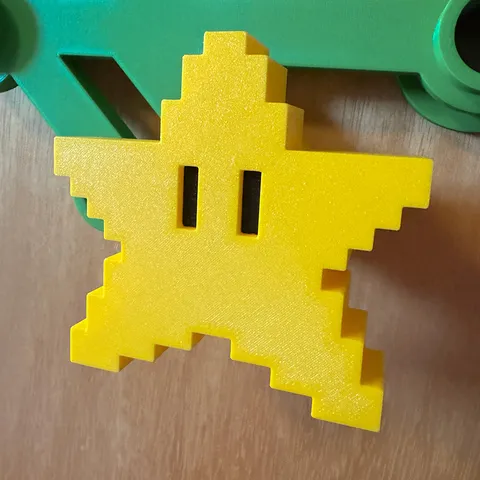 Mario Star for the Lego Wreath by Zilerd | Download free STL model ...