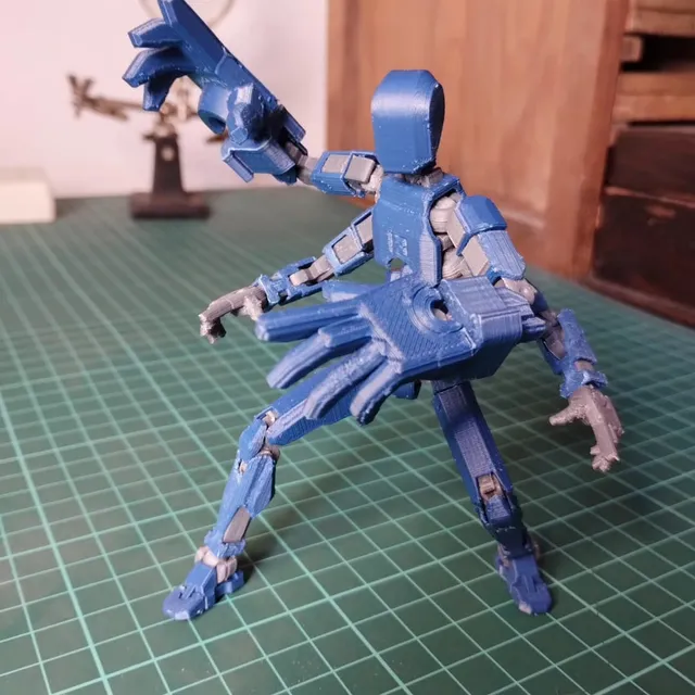 Make of Dummy 13 - 4 arms Mod Upgrade Frame and New Armor Chest Upper ...