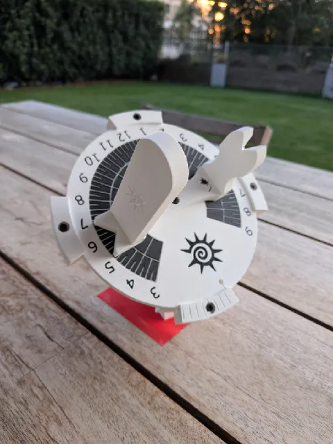Make of Heliochronometer - World's Most Accurate Sundial by Stiffmaster ...