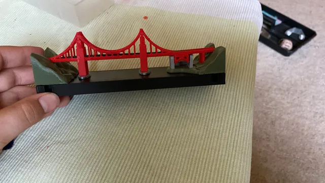 Golden Gate Bridge Miniature by Rapideau | Download free STL model ...