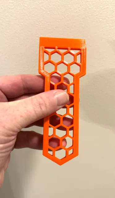 Make of HexScraper - Printbed scraper by The 3D Printing Warrant ...