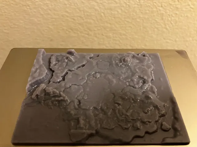 Make of Legend of Zelda Breath of the Wild Topographic Map by trey ...